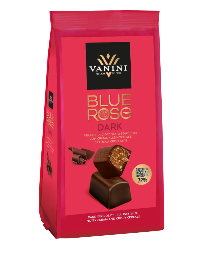 Vanini - Blue Rose Praline puur met hazelnootvulling 120 g | Voets ...